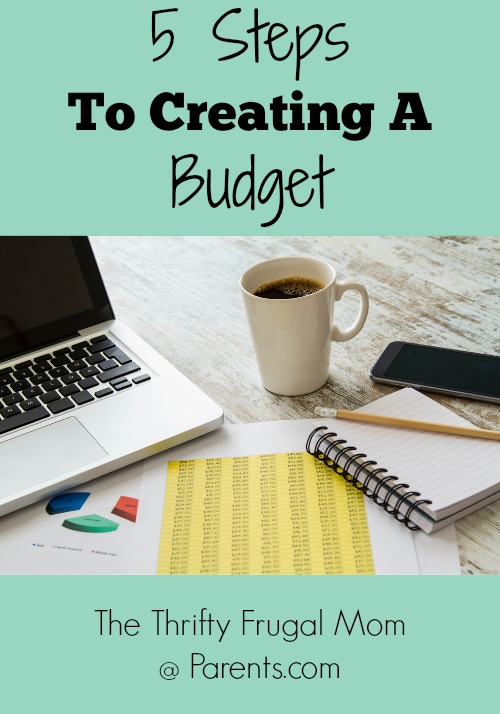 5 Steps To Creating A Budget