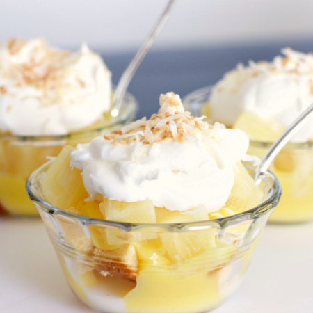 Pineapple Coconut Trifle - The Latina Homemaker