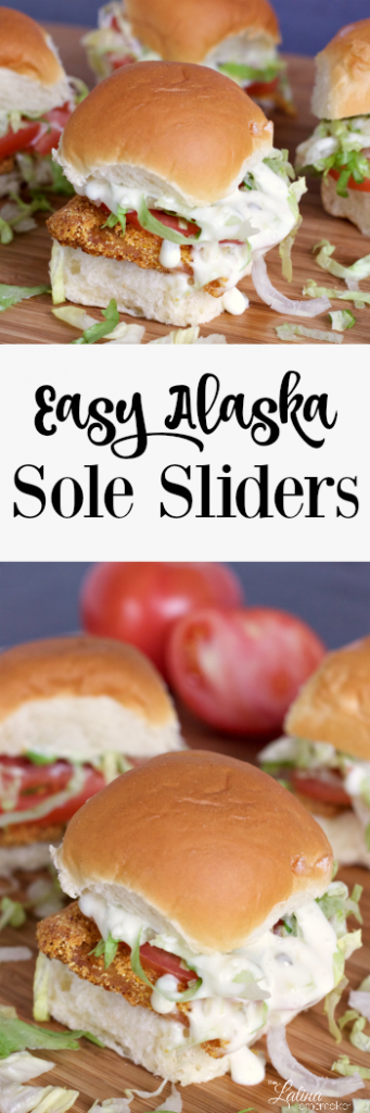 Easy Alaska Sole Sliders - The Latina Homemaker